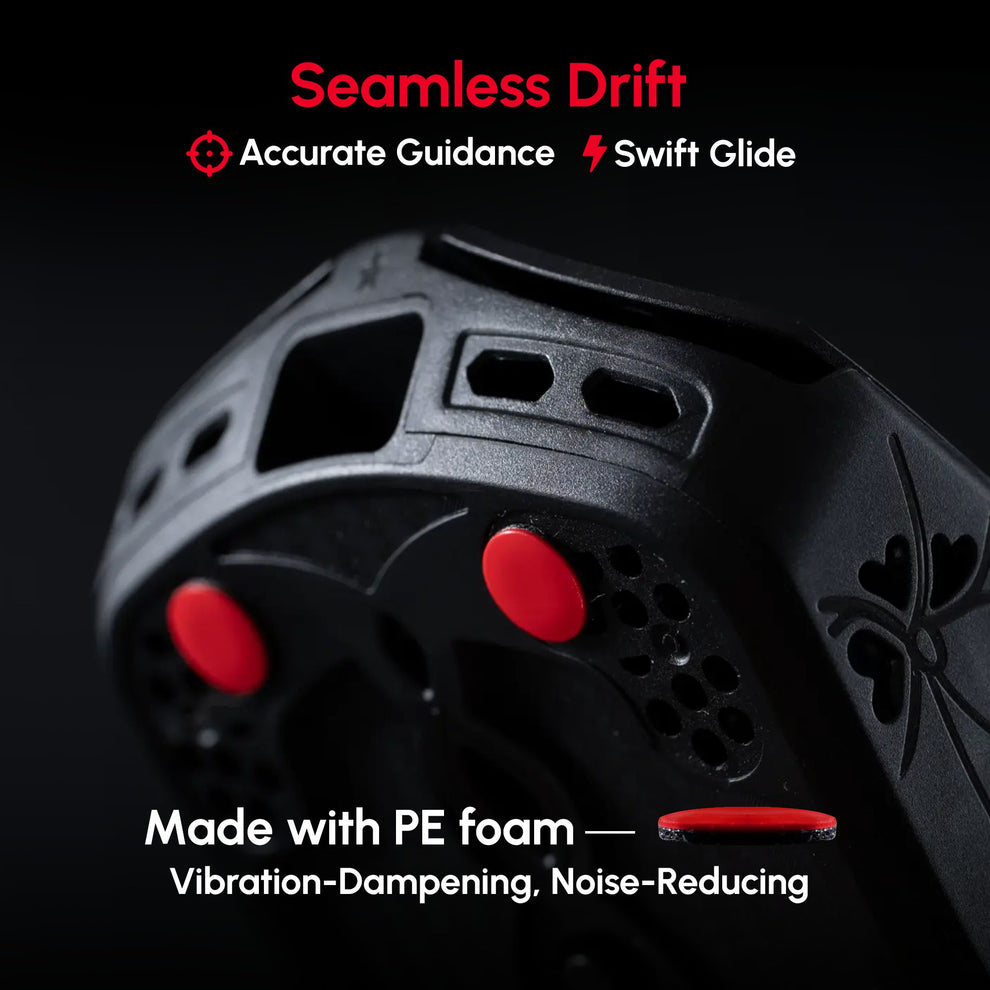 ESPTIGER Custom Bloody Red - Universal DIY Dot Mouse Skates – Arbiter ...